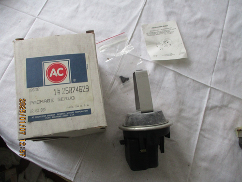 NOS 1984-1990 CHEVROLET CAPRICE, 1984-1985 IMPALA CRUISE CONTROL SERVO ...
