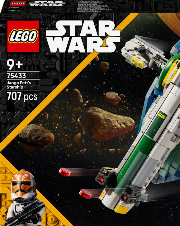 LEGO Star Wars 75433 Jango Fett's Starship 707 pcs Toy Building Kit | eBay