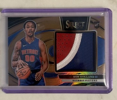2024-25 Panini Select Ron Holland II Bronze Tri Color Patch RC /49 ...