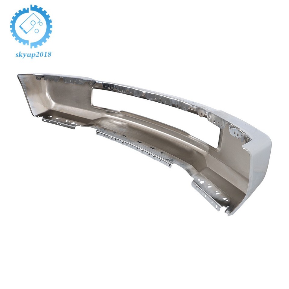 W/o Fog Light Hole Chrome Front Bumper Face Bar For F250 F350 Super ...