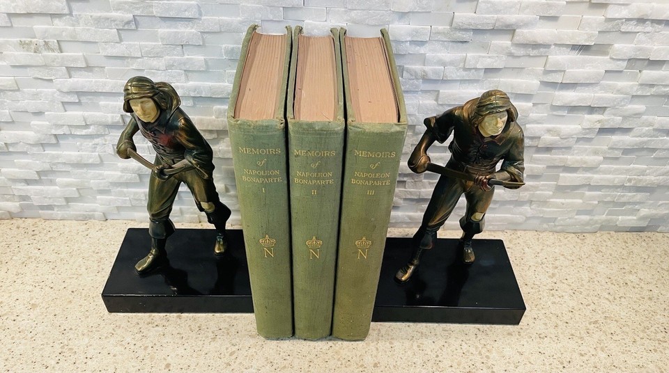 Heavy JB Hirsch Pirate Bookends Circa 1920 As Is | eBay