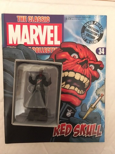 Offiziell Marvel Figur Sammlung Ausgabe 34 Rot Totenkopf Eaglemoss ...