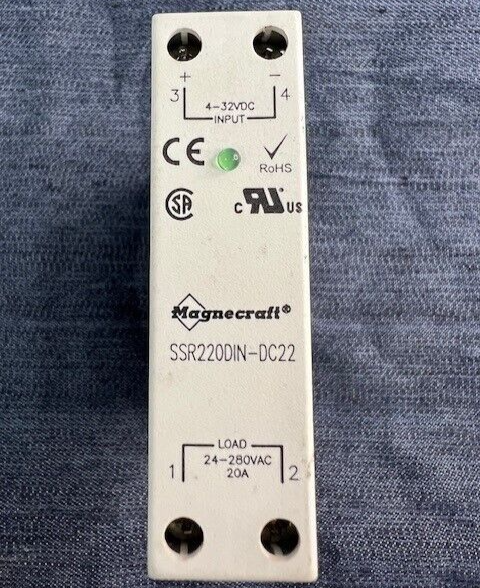 SCHNEIDER SSR230DIN-DC22 SOLID STATE RELAY 30A MAX OUTPUT CURRENT | eBay