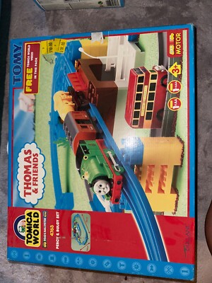 Tomy Tomica World 4763 Percy And Bulgy Set Thomas & Friends Train Set ...