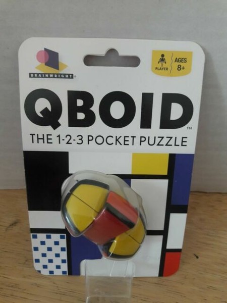 QBOID Brainwright The 1-2-3 Pocket Puzzle Brain Teaser for sale online ...
