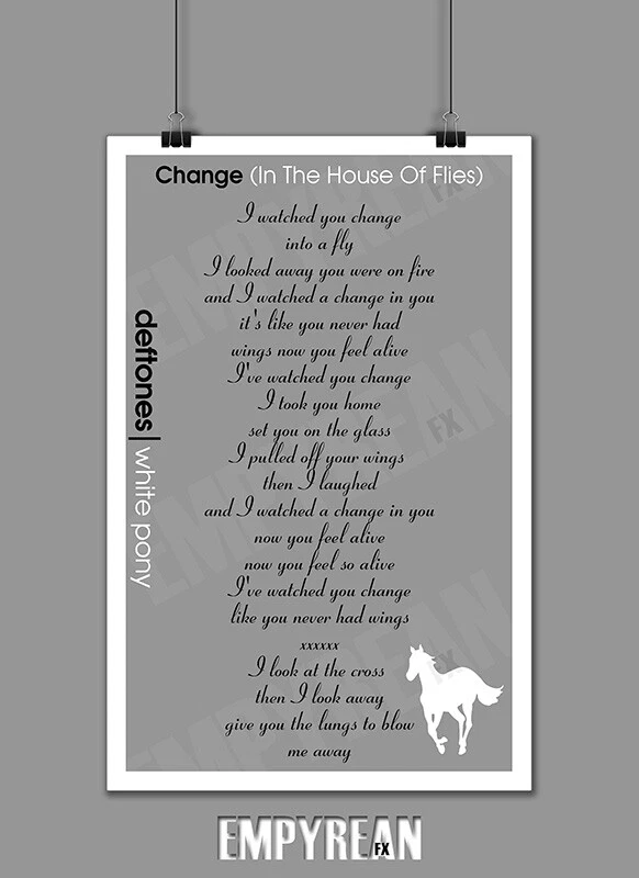 A Song Of Change Lyrics