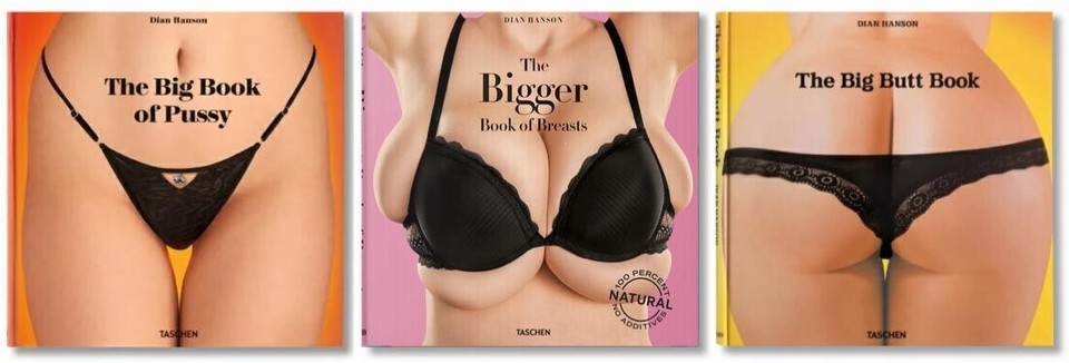 TASCHEN'S ANATOMY SET - 3xHC - BIG BUTT BOOK Big Book of Pussy BIGGER ...