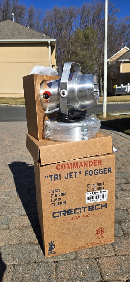 Createch Commander Tri-Jet Commercial Fogger | eBay
