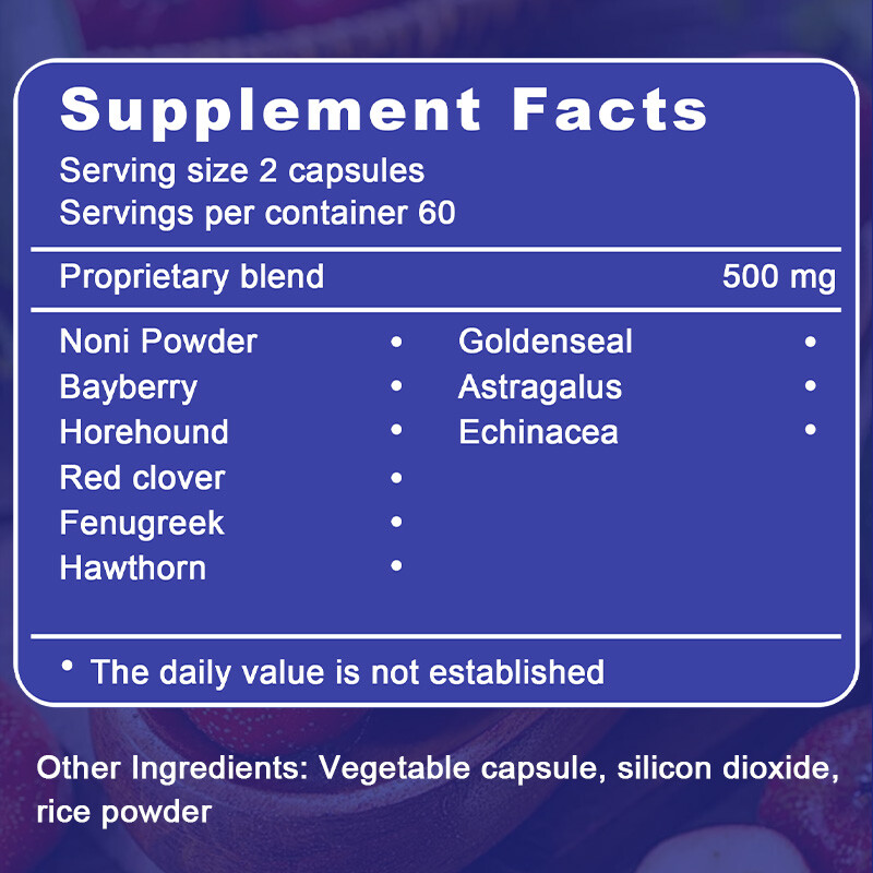 HPV Skin Wart Relief Itch Support Herbal Supplement Antioxidants 30-120 ...