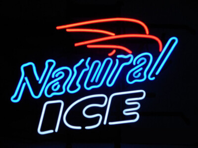 New Ice Beer Neon Signs Beer Bar Pub Restaurant Man Cave Wall Decor ...