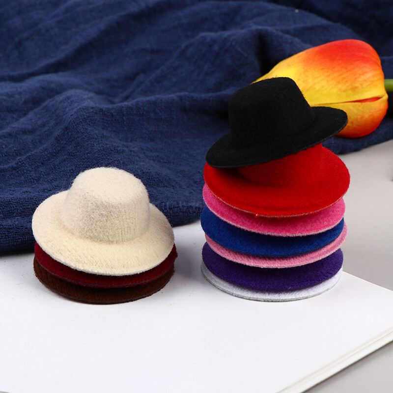 5Pcs 1:12 Dollhouse Miniature Hat Mini Dolls Hat Dolls House ...