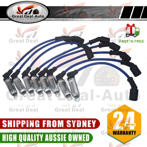 LS Spark Plug Lead Set 8mm LS1 LS2 LS3 VT VX VY VZ VE VF | eBay Australia