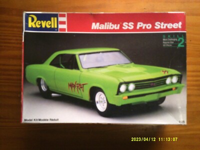 Revell 1967 Malibu SS Pro Street Model Kit | eBay