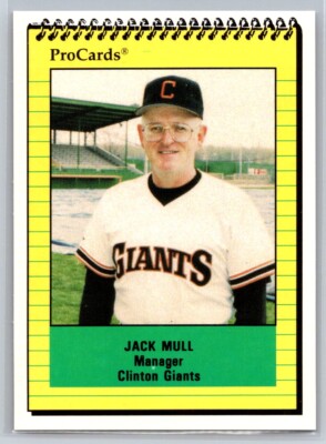 1991 ProCards Jack Mull | eBay
