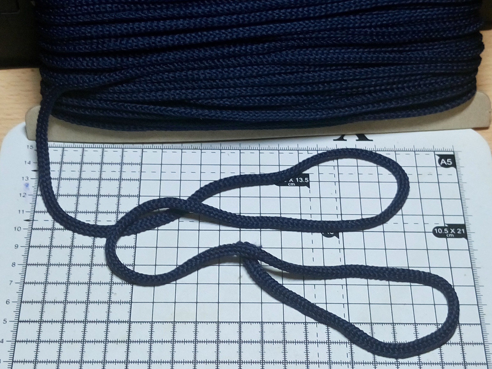 Soft drawstring piping polyester cord - width 5mm (Approx) - 20 Colours ...