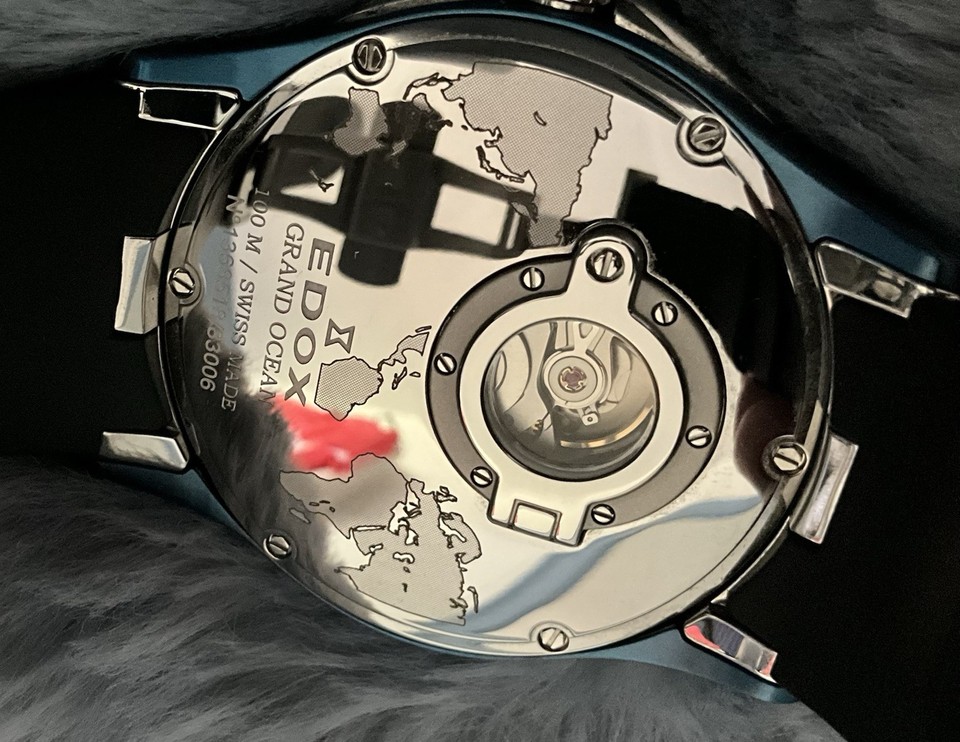 Edox Swiss Made Grand Ocean Full Day & Date Automatic Watch / Original ...