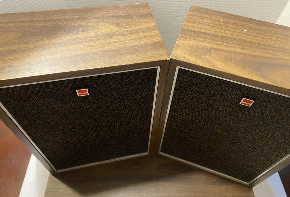 Vintage Sharp AM/FM Stereo System w/8 Track Player SR-102U w/ Speakers ...