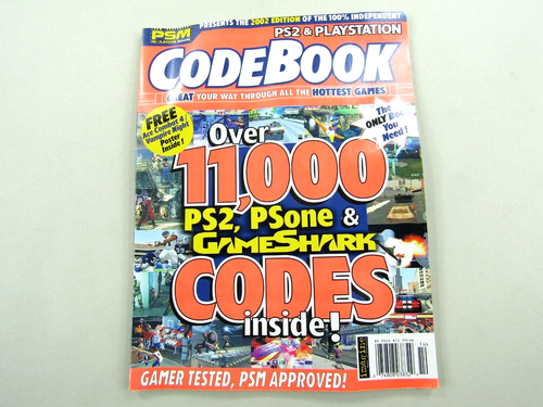 VTG PS2 & Playstation Video Game Code Book Over 11000 Codes 2002 | eBay