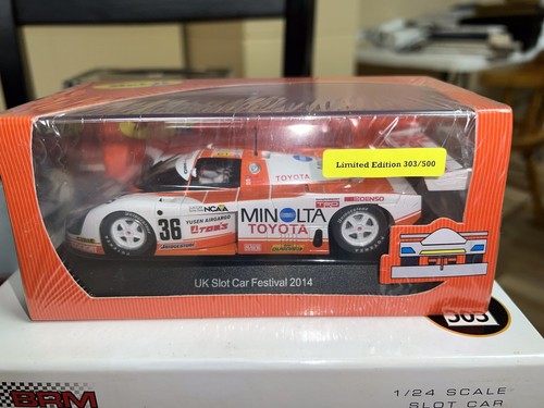 Slot.it SC19A TOYOTA 88C MINOLTA UK SLOT CAR FESTIVAL LTD EDITION 303/ ...