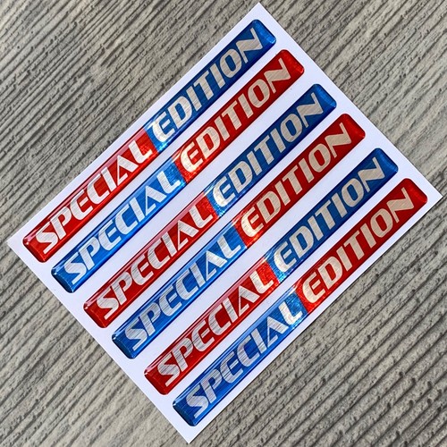 Special Edition 3d domed emblem decal stickers car tuning | eBay