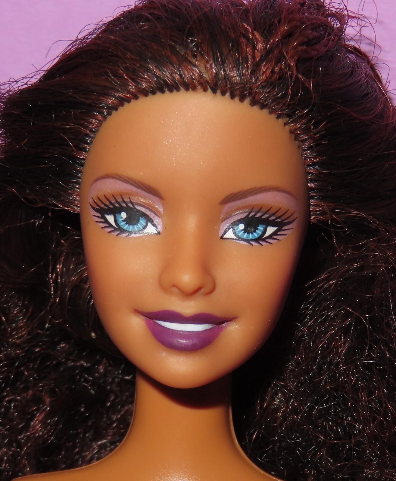 Barbie Simone American Idol Summer Head Brunette Hispanic Doll TLC | eBay