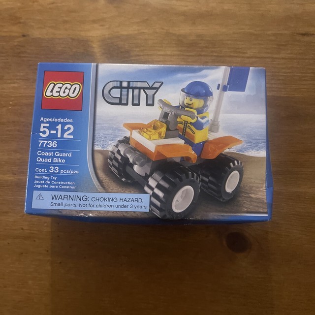LEGO CITY: Coast Guard Quad Bike (7736) for sale online | eBay