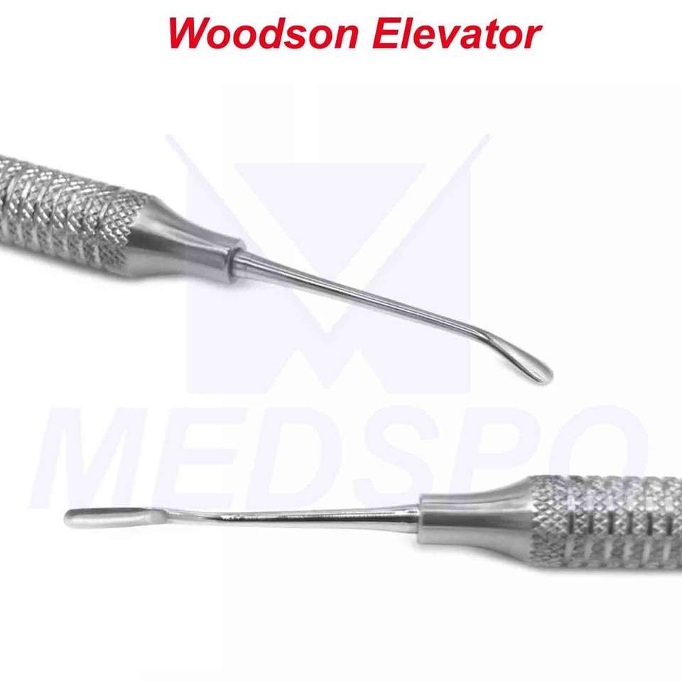 3PCS Dental Periosteal Woodson Elevator Tooth Extraction Restorative ...