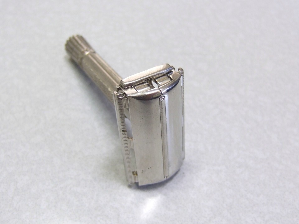 Gillette Super Speed D-3 1958 Cavalcade of Sports TV Special DE Safety ...