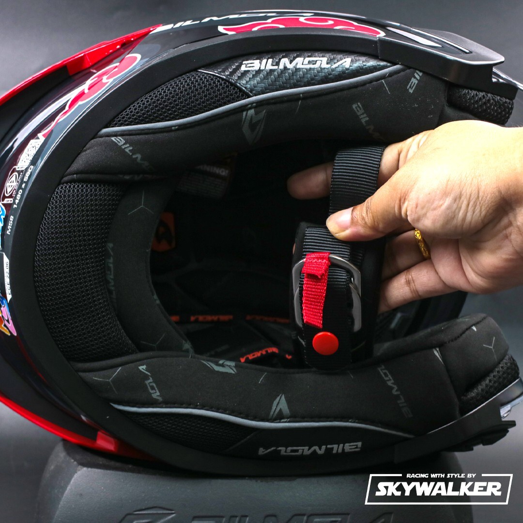 Motorcycle helmet Bilmola Limited NARUTO Open Face : AKATSUKI | eBay