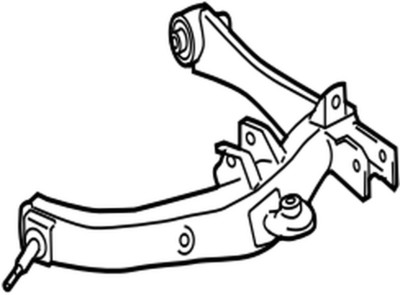 48710-21030 Toyota Arm assy, rear suspension, no.1 rh 4871021030, New ...