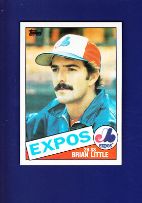Brian Little 1985 TOPPS MLB Baseball #257 (MINT) Montreal Expos | eBay
