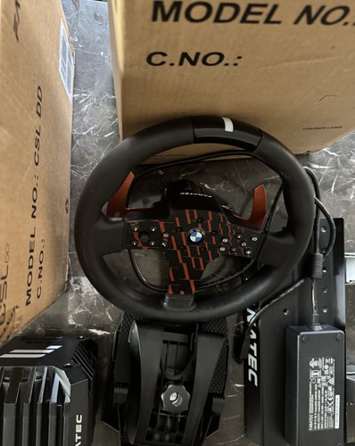 Fanatec CSL DD 8NM Wheel base QR3 with CSL Elite WRC ( Pedals not ...