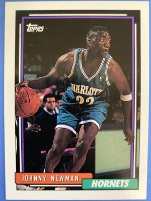 1992-93 Topps Basketball Johnny Newman #5 Charlotte Hornets | eBay