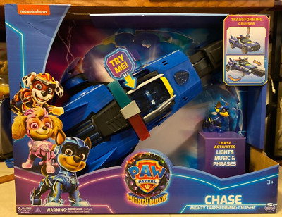 Paw Patrol The Mighty Movie Chase Mighty Transforming Cruiser ...