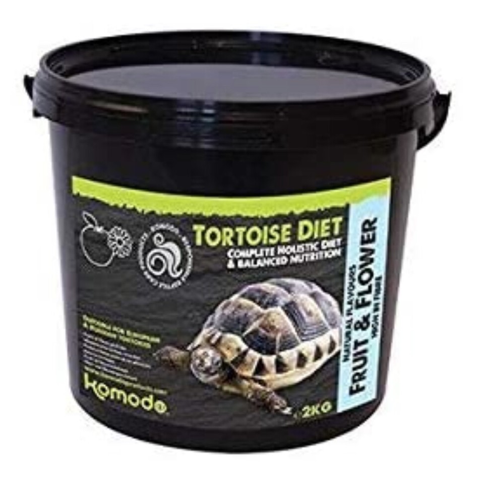 Komodo Tortoise Food Pellets Dandelion Fruit Flower Diet Banana ...