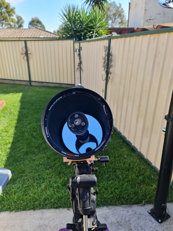 Celestron C8 Telescope, Mount, and Accessories | eBay Australia