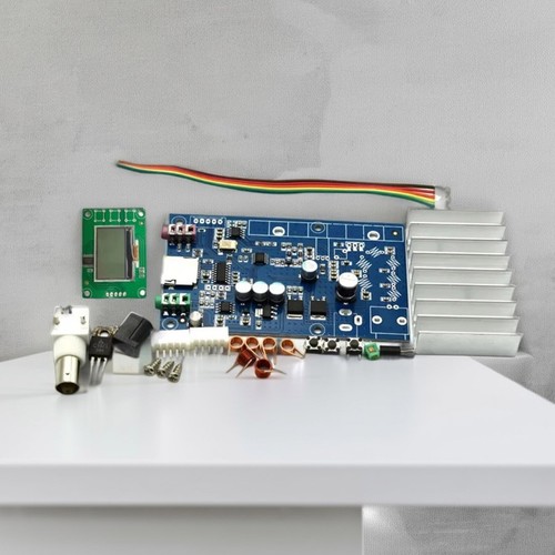 5W 76M-108MHZ stereo PLL FM transmitter suite 7W max power frequency ...