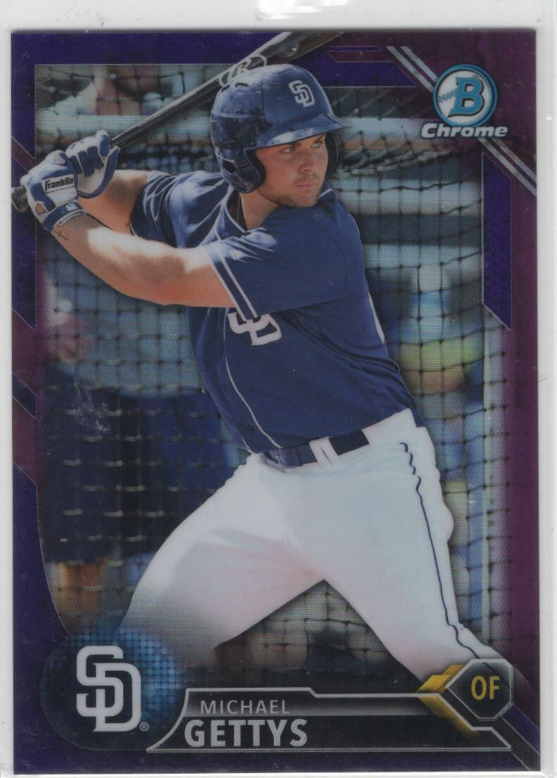 2016 Bowman Chrome Michael Gettys Purple /250 | eBay