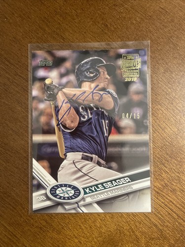 Kyle Seager 2019 Topps Archives Signature Series Auto /15 Mariners SSP ...