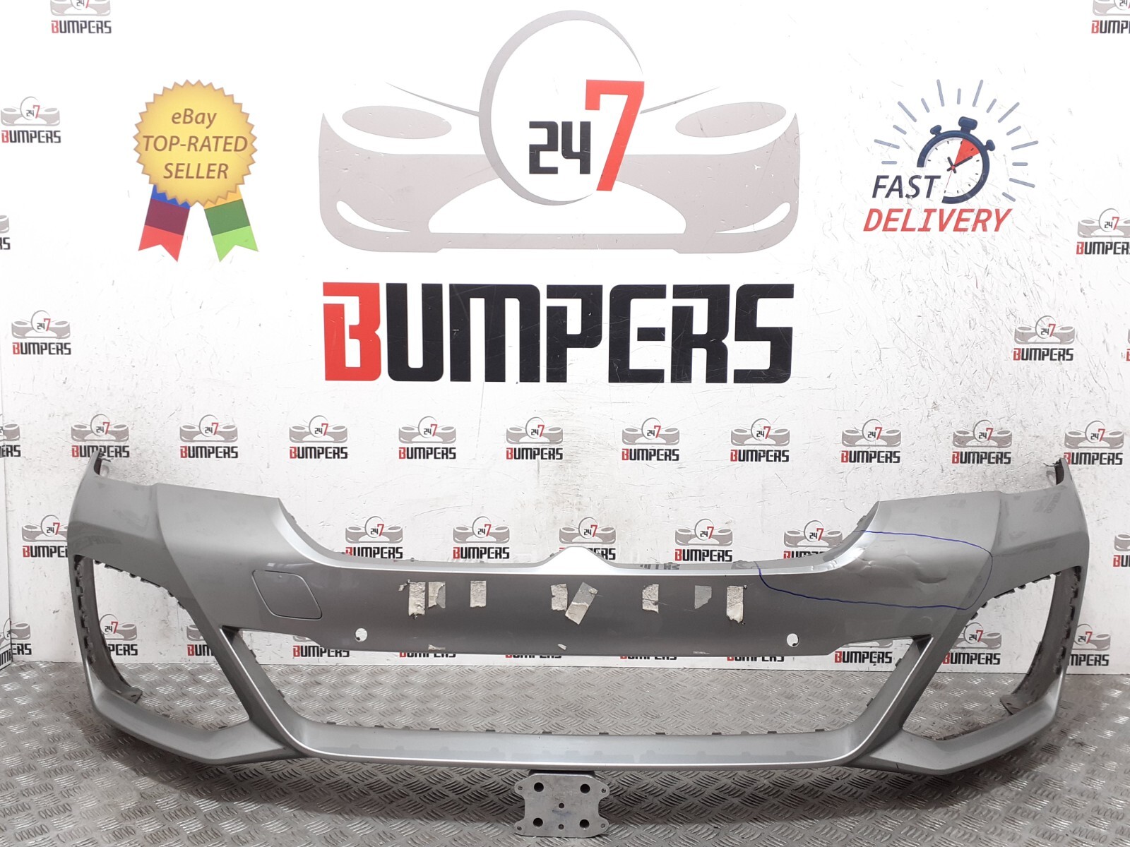 BMW 5 SERIES 2020 ONWARD G30 G31 LCII M SPORT GENUINE FRONT BUMPER ...
