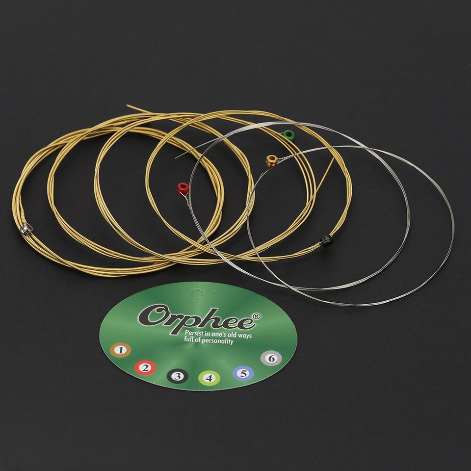 10 PACK Orphee TX620 Acoustic Guitar Strings .010-.047 Extra Light ...