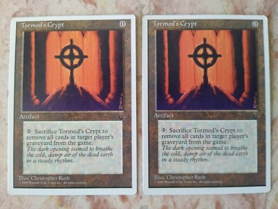 2x x2 Tormod's Crypt Chronicles Unplayed Mint Pack Fresh MTG Magic ...