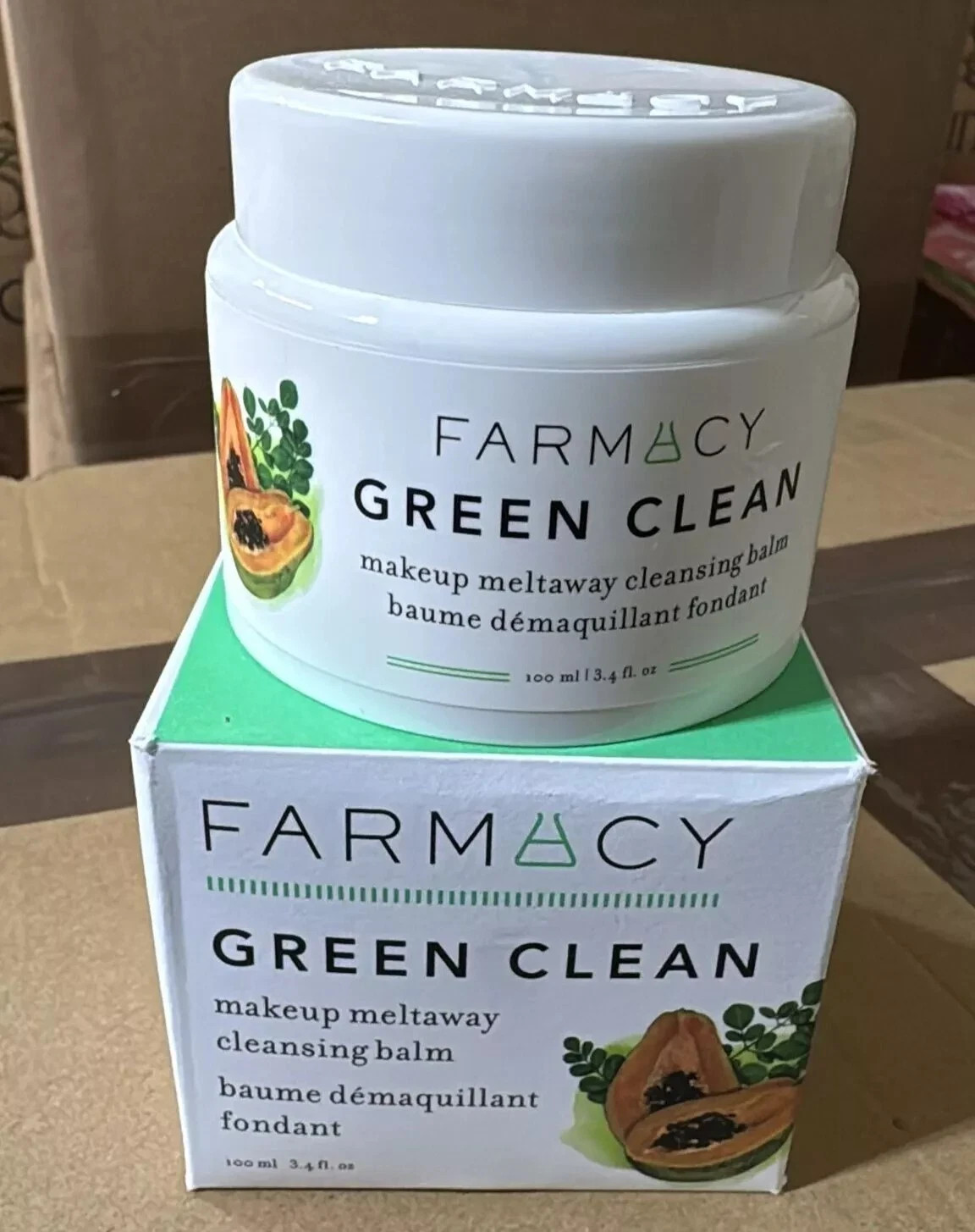 Farmacy Green Clean Natural Cleansing Balm 3.4oz (100ml) – Makeup ...