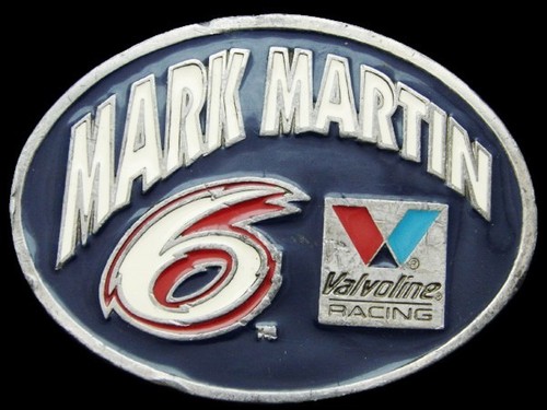 KF09113 GREAT 1990s ***MARK MARTIN #6*** VALVOLINE RACING (NASCAR) BELT ...