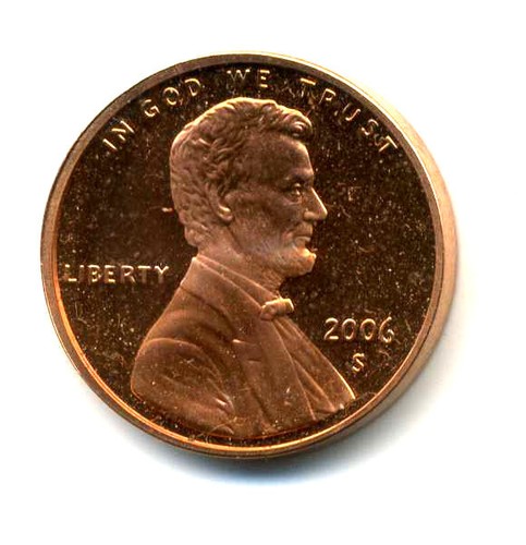 Lincoln MEMORIAL Cent 2006 S PROOF PR PF United States Penny 1 Cent ...