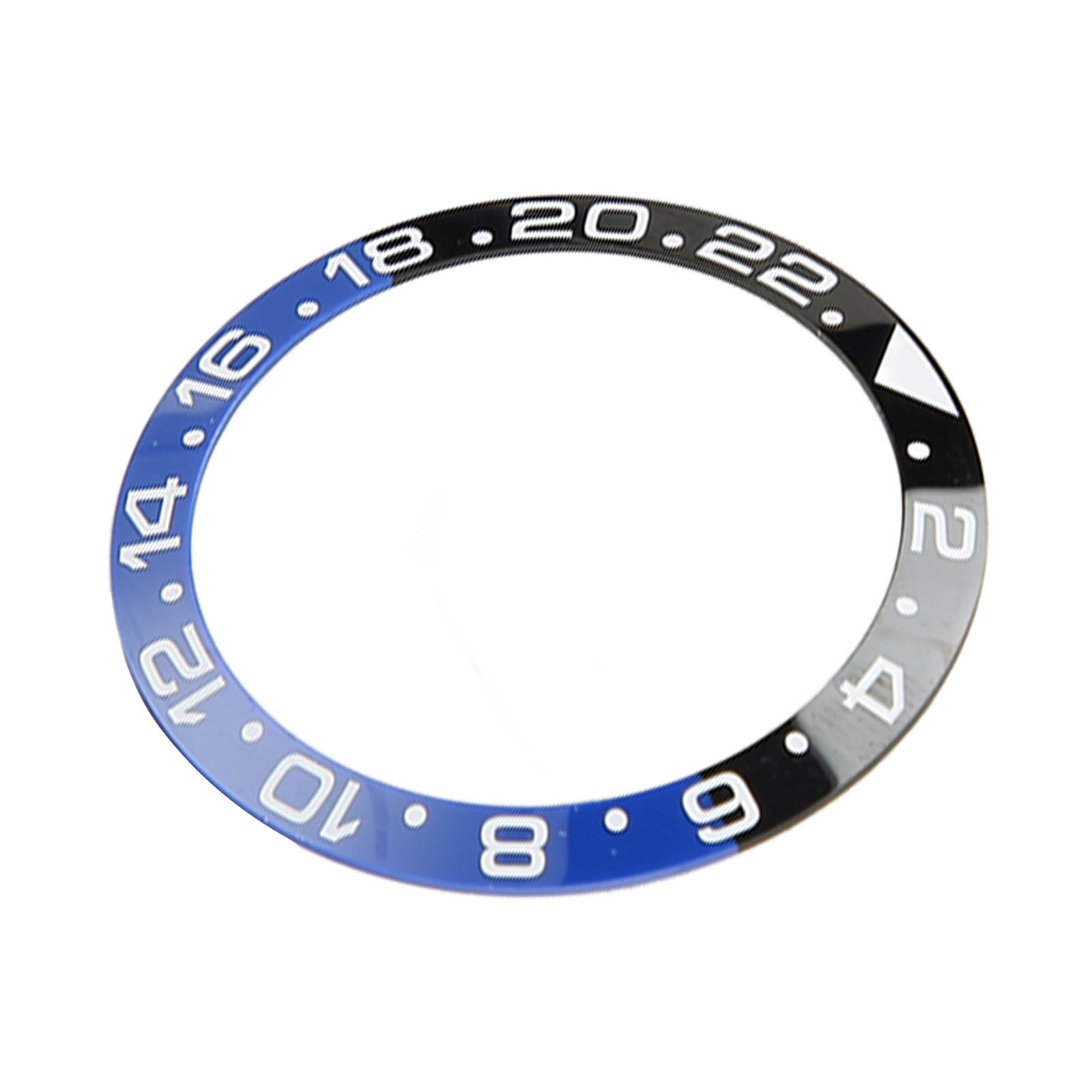 Watch Bezel Insert Ring Ceramic Bezel Insert Ring Black Blue Base For ...