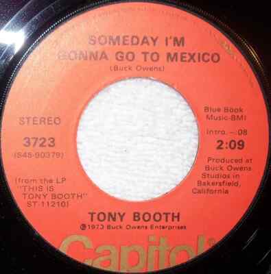 Tony Booth Secret Love Vinyl Single 7inch Capitol | eBay.de