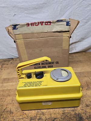 Geiger Counter Victoreen CD-V-710 No 5 Radiation Survey Meter With Box ...