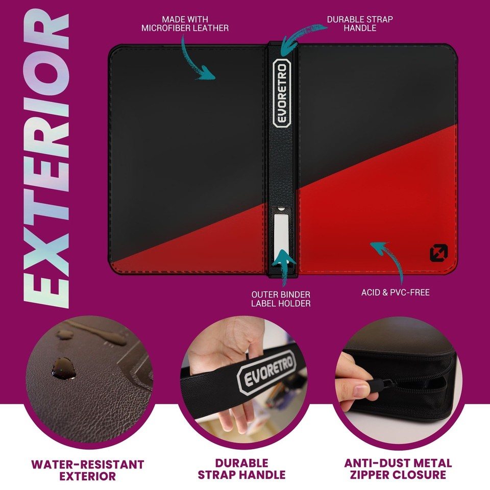 Top Loader Binder Card Storage, 216 Slots Toploader Binder for Cards | eBay