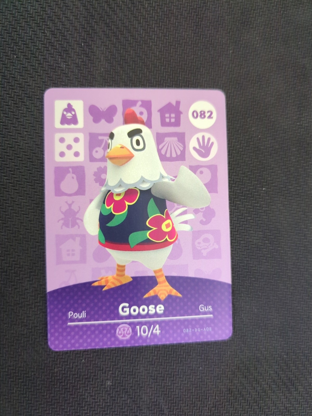 Goose Animal Crossing Amiibo Card #082- Perfect Condition | eBay